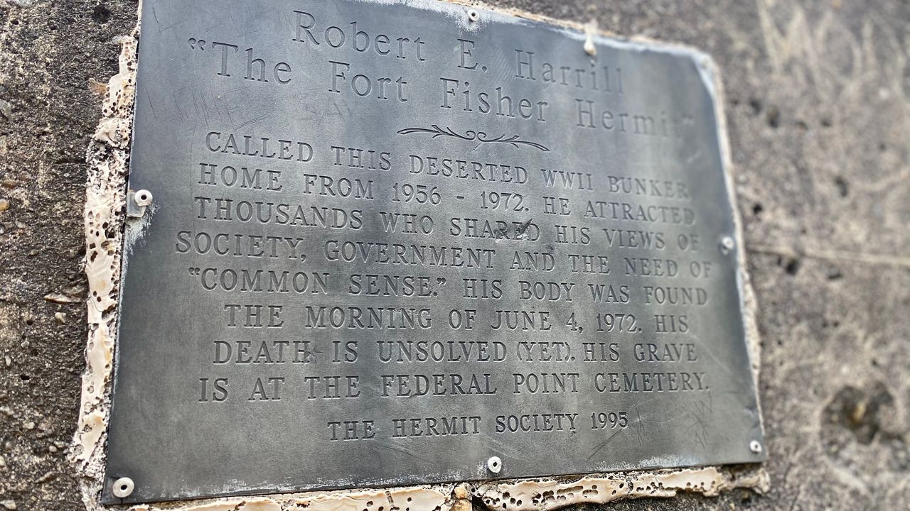 Fort Fisher Hermit Tar Heel Treasure