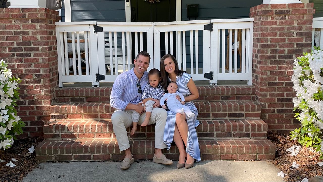 Toddler navigates life without sight