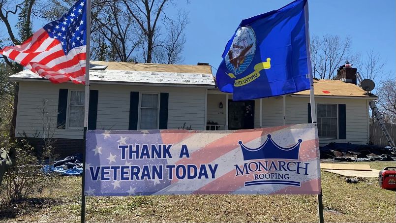 Roof for Troops: Helping a Hero in Need