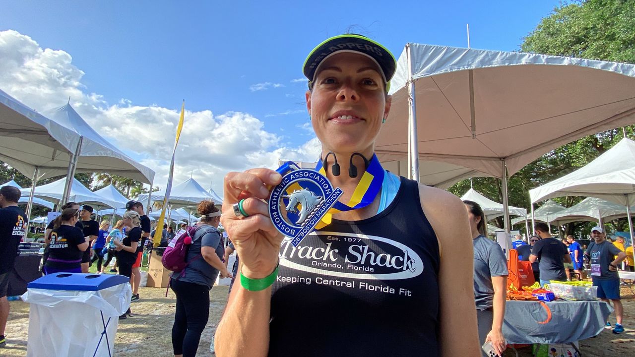 Local Boston Marathon runner motivates others