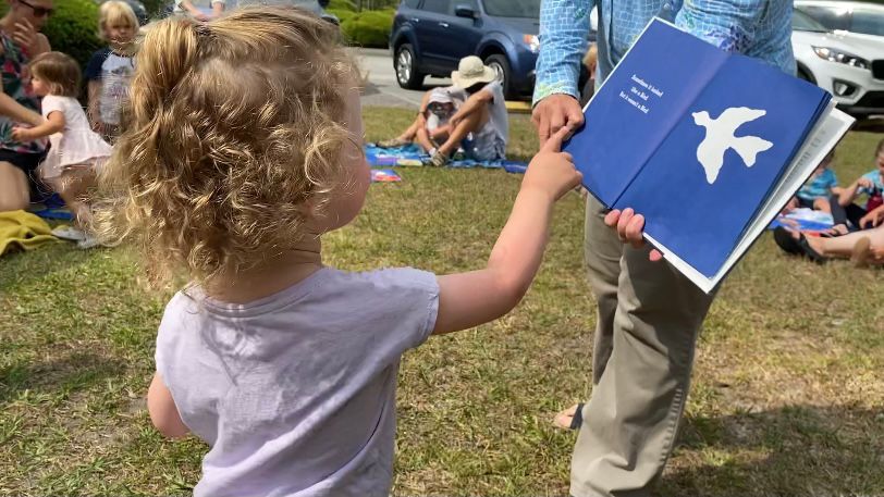 In-person storytime at the library returns