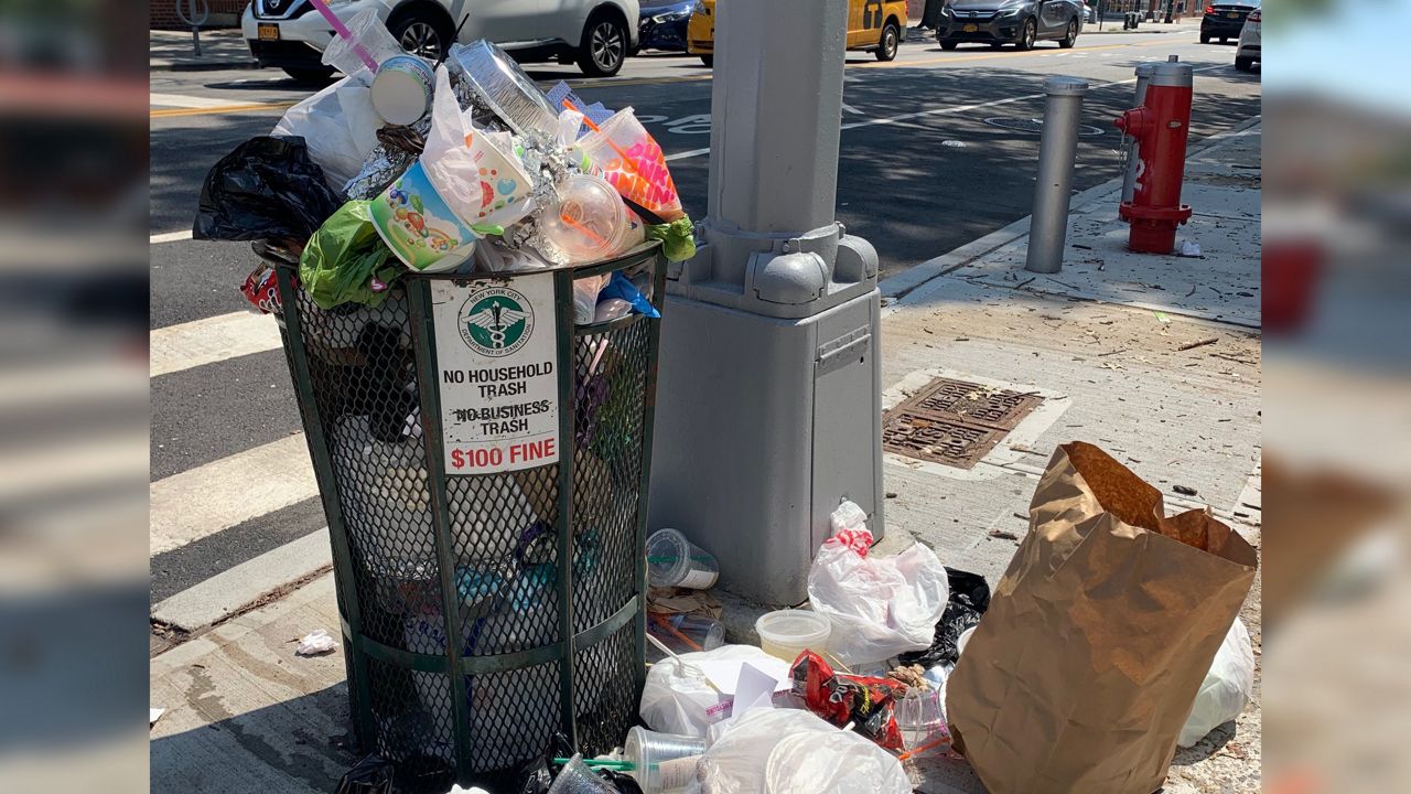 DSNY Budget Lead to Trash Piling Up on Street Corners