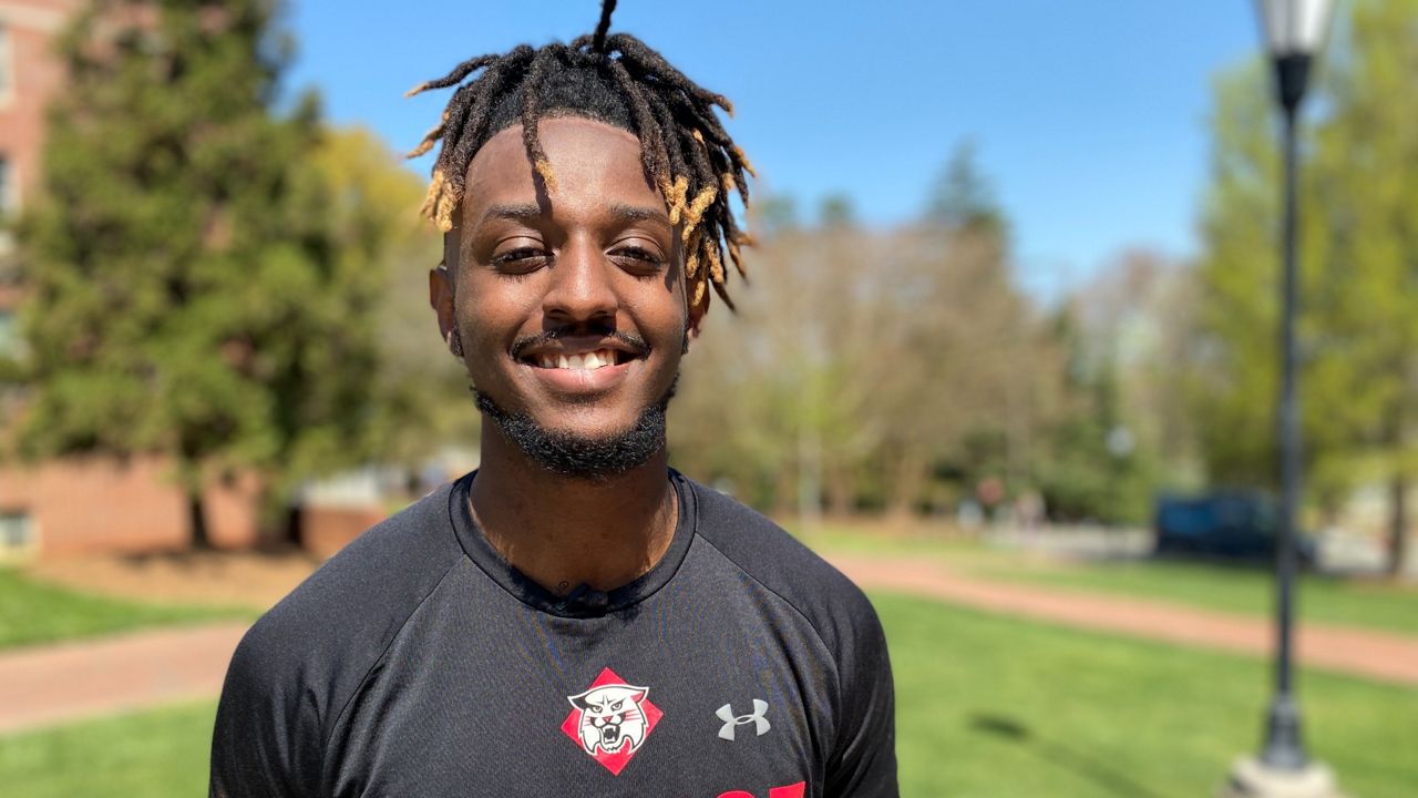 Davidson student prepares to travel world with a big goal