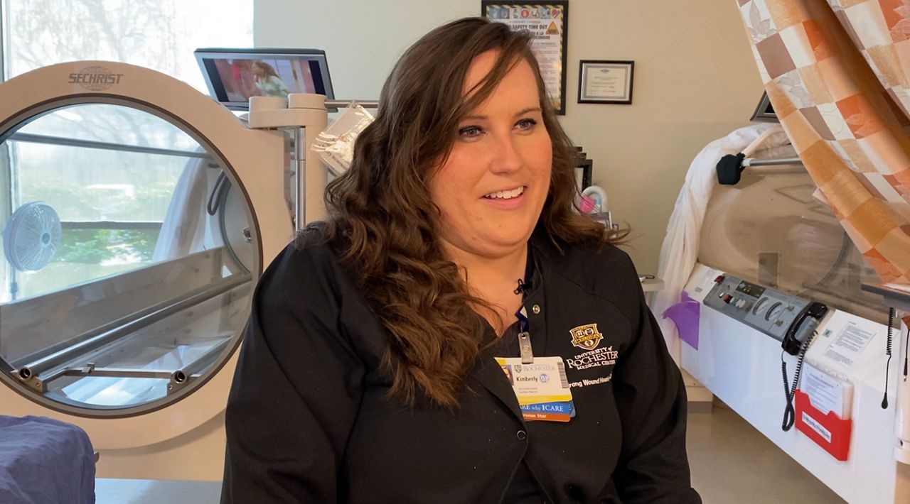 Rochester-area woman overcomes leg injuries to become a nurse