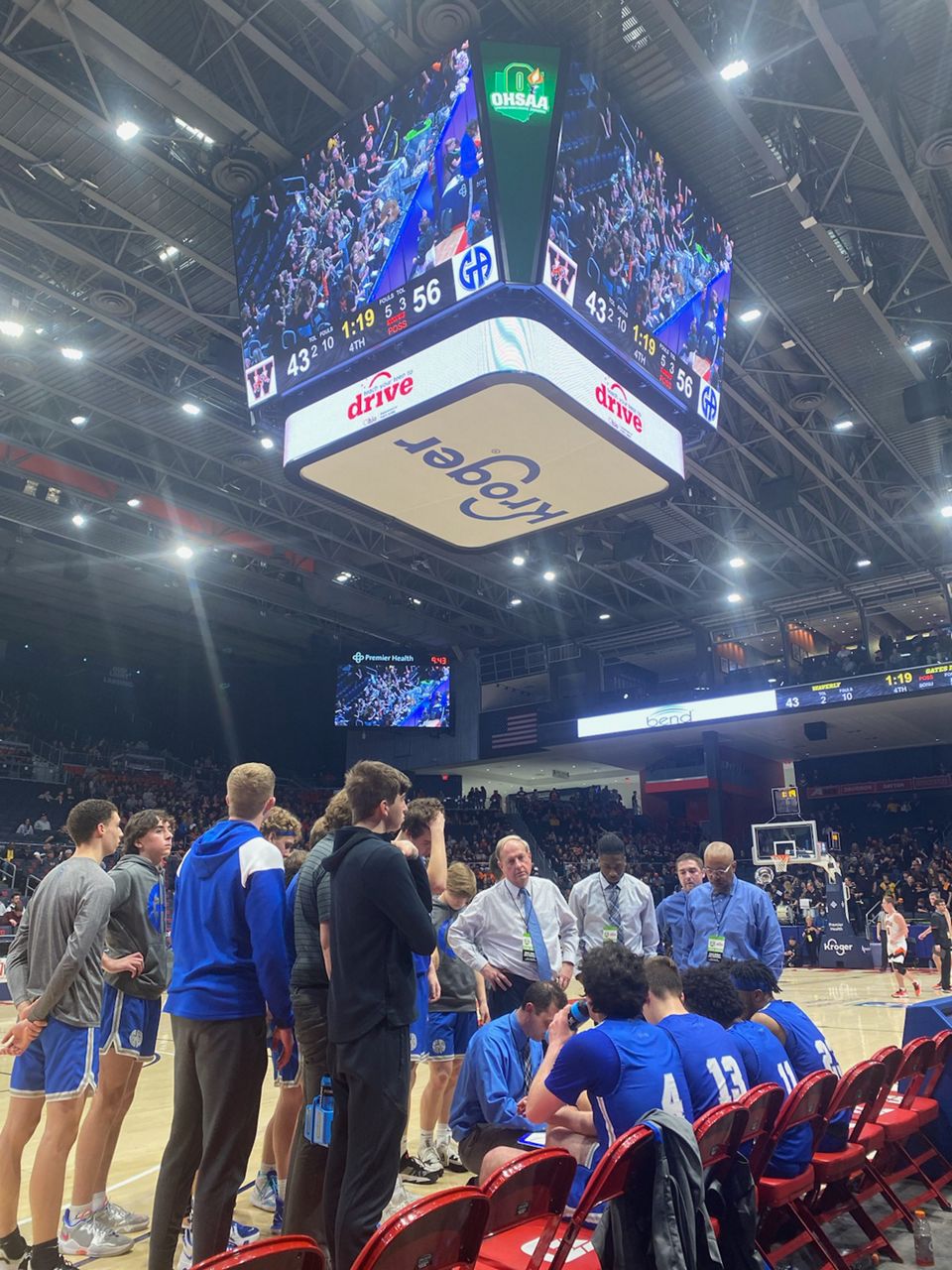 High school, college hoops transform UD Arena each March