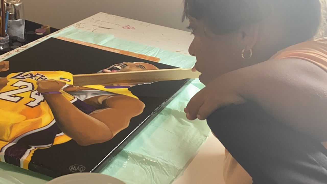 Artist inspires through adversity