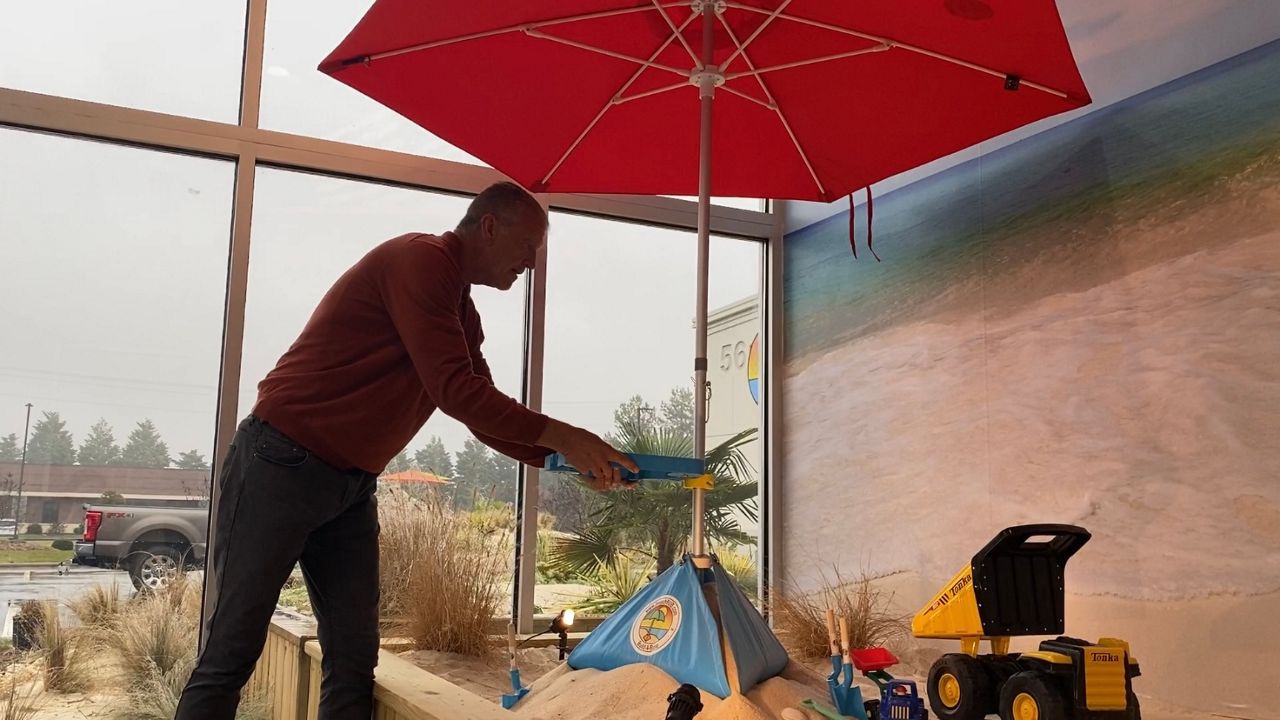 Beach umbrella safety