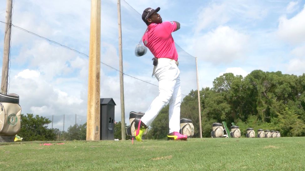 Long Drive Champion Maurice Allen gives back to Orlando