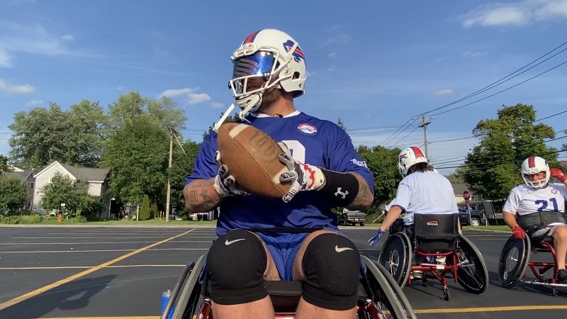 Bills wheelchair football gives veteran newfound purpose