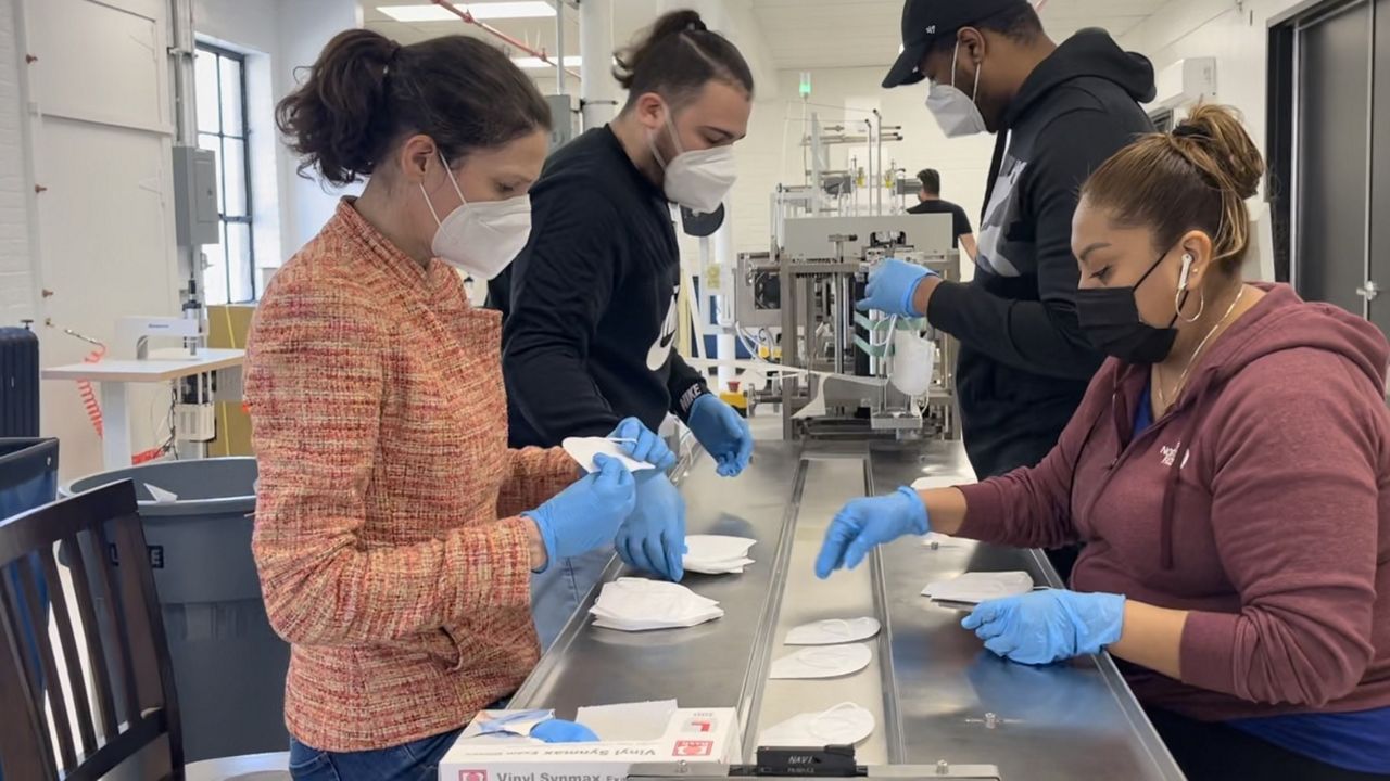 Hudson Valley Mask Company Produces 1 Million Masks a Month