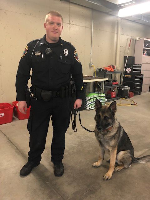 New K9 Officer sworn in thanks to community support