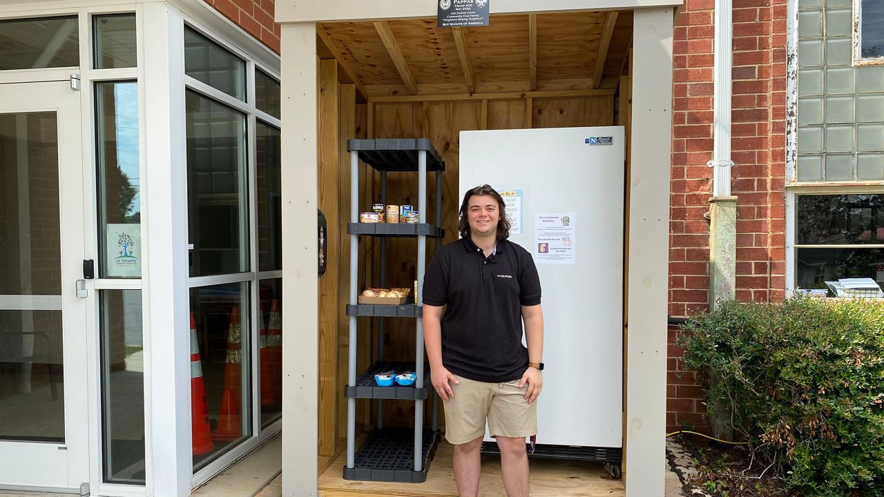 Outdoor community refrigerator