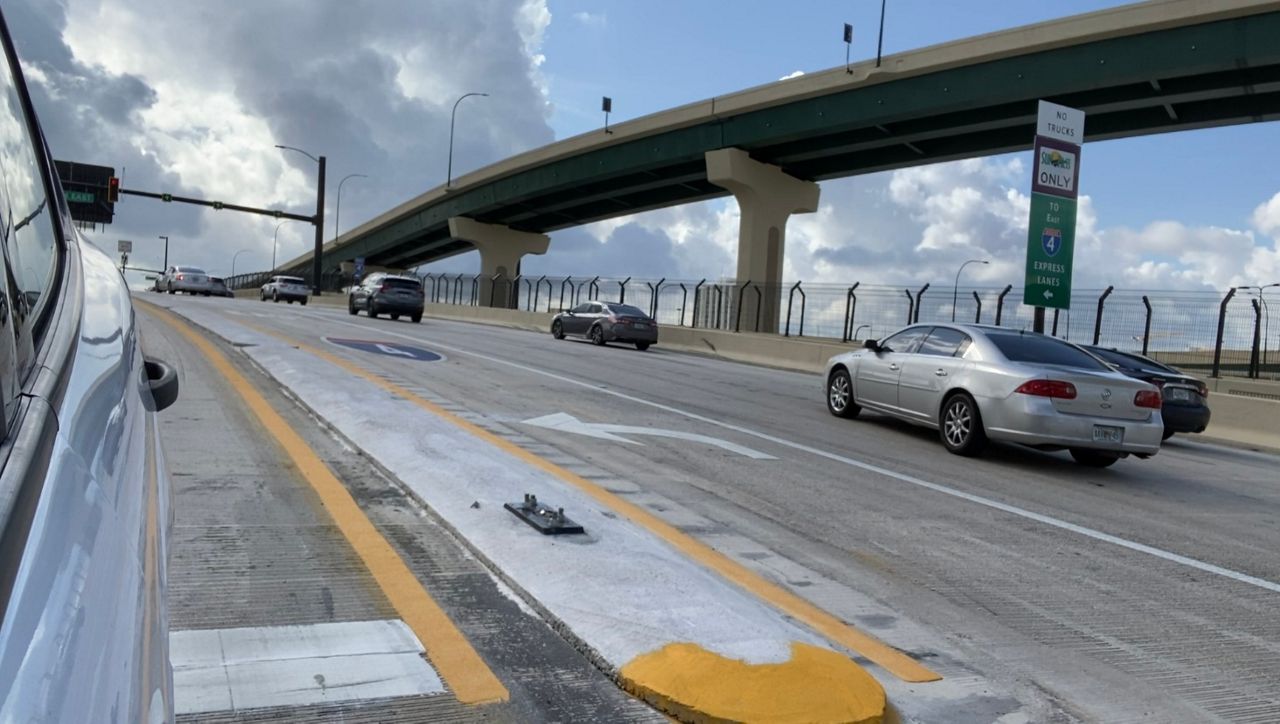 Anderson Street sign in Orlando replaced after car damaged