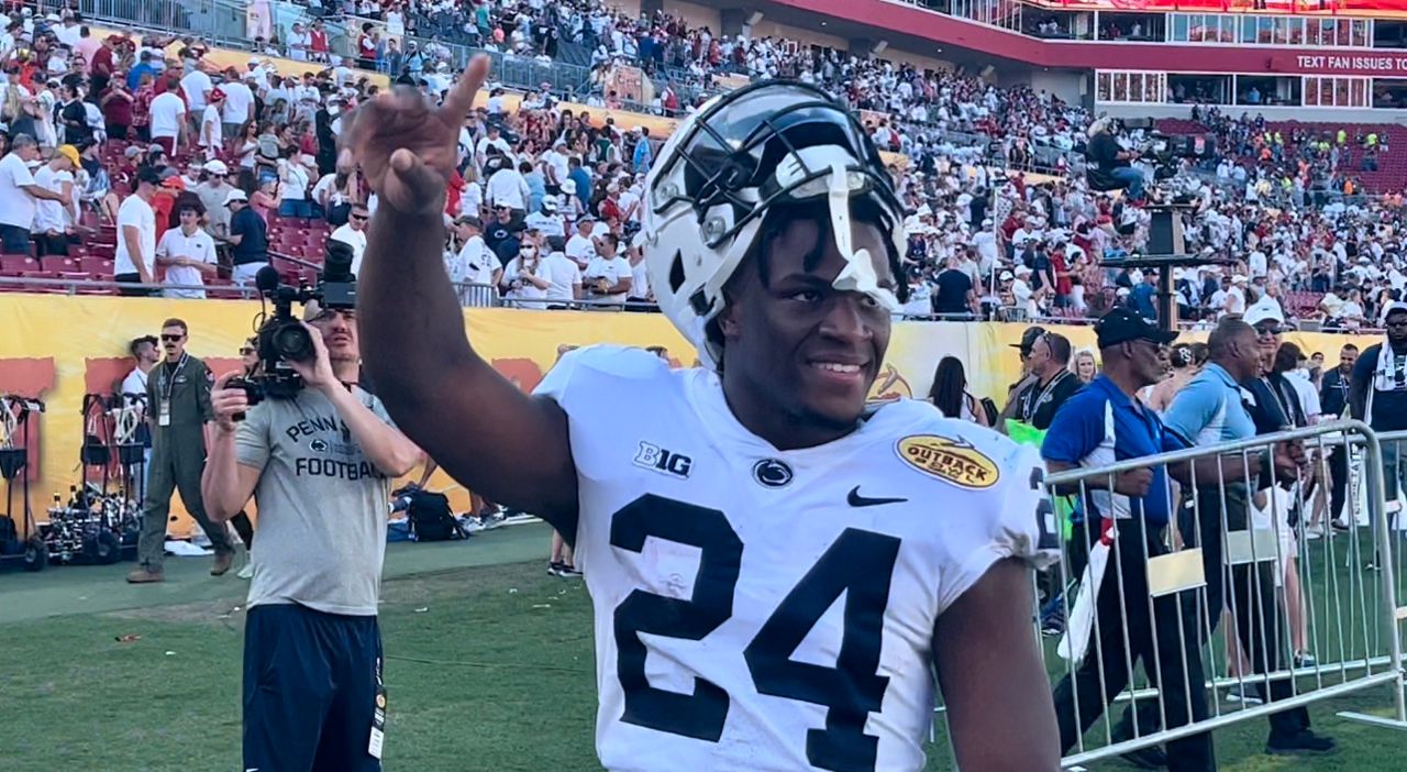 Outback Bowl homecoming for Penn State's Keyvone Lee
