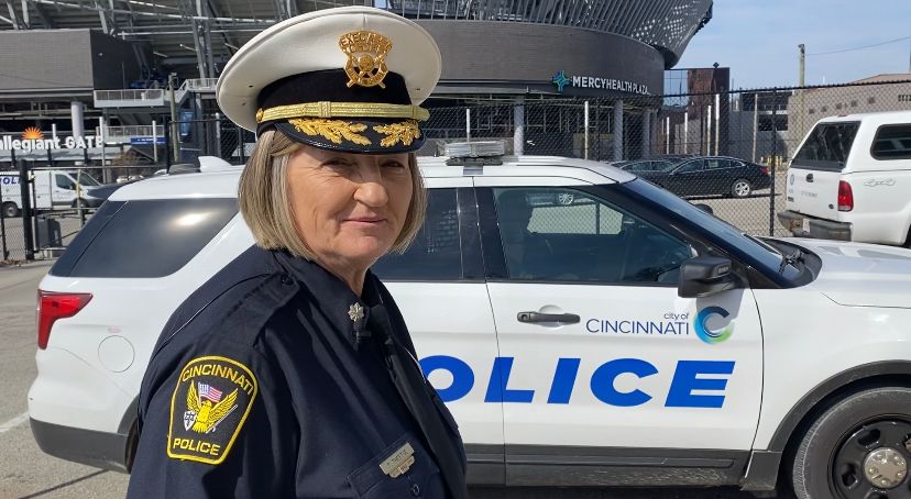 Cincinnati’s interim police chief making women’s history