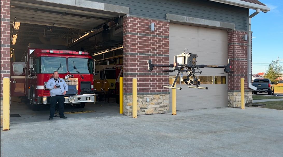 Fire department reaches new heights with drone technology