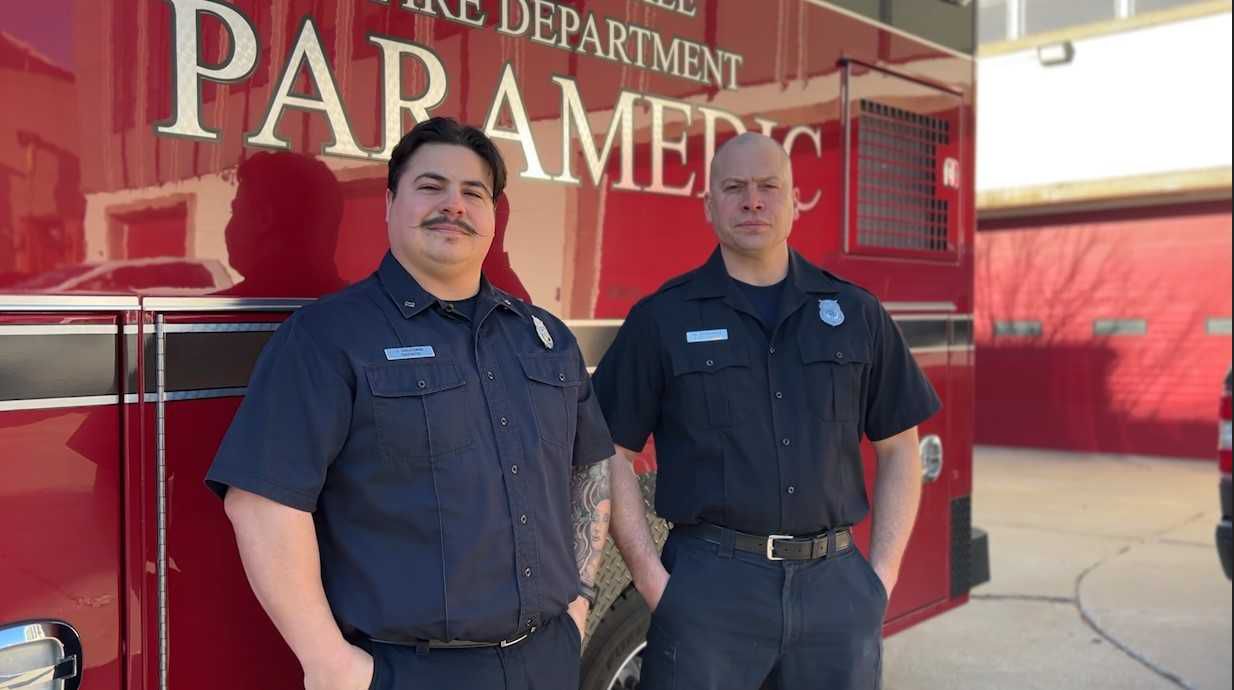 Firefighters go above and beyond to help injured firefighter