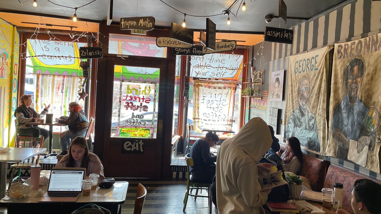 Third Street Stuff combining coffee, art and activism