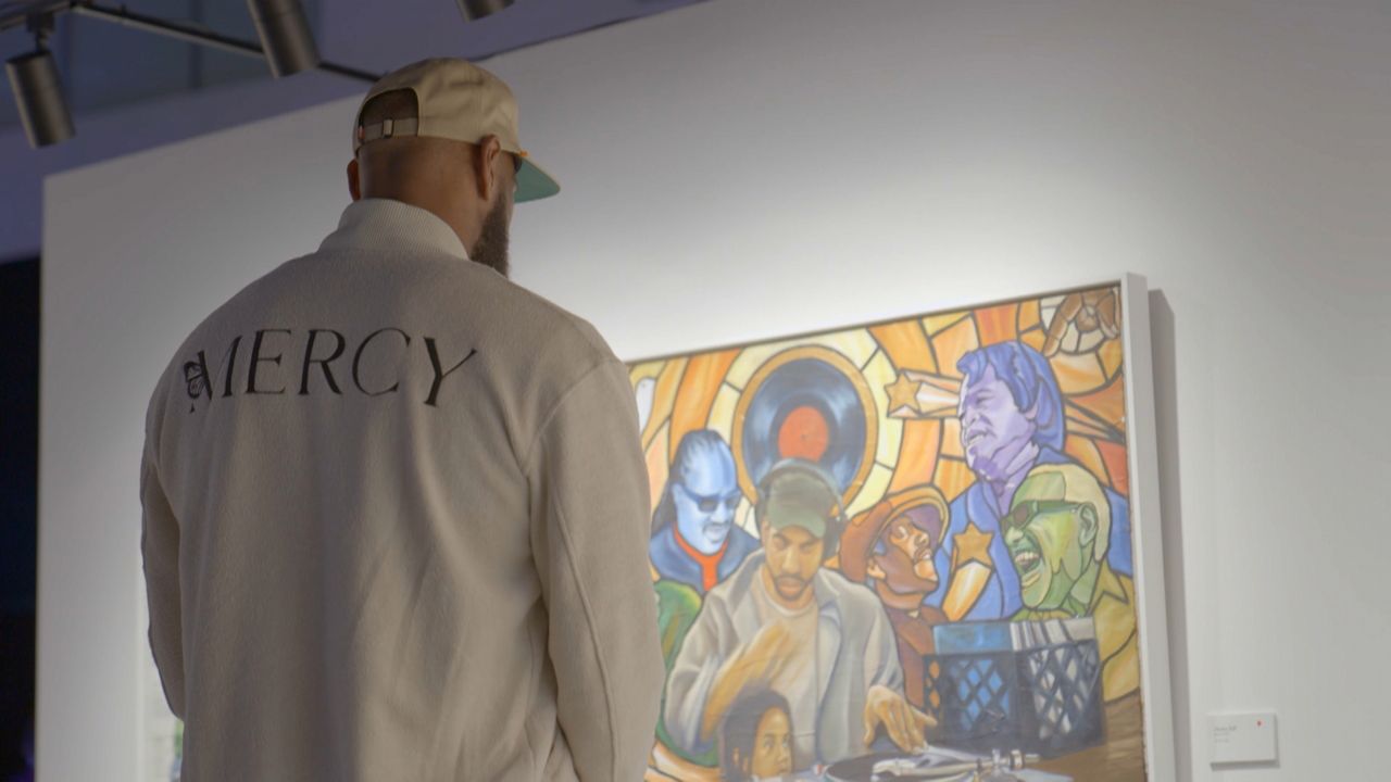 Lakers 'In the Paint' event highlights artists of color