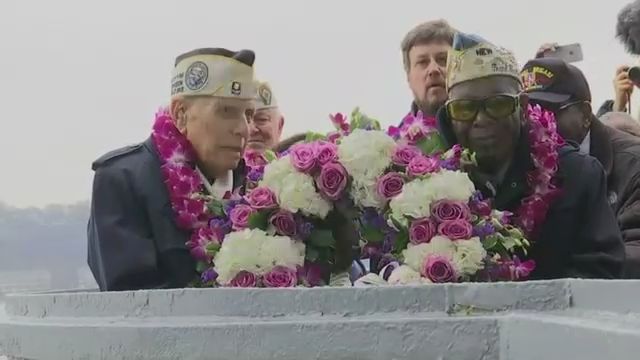 After 75 Years, Pearl Harbor Survivors Gather on USS Intrepid