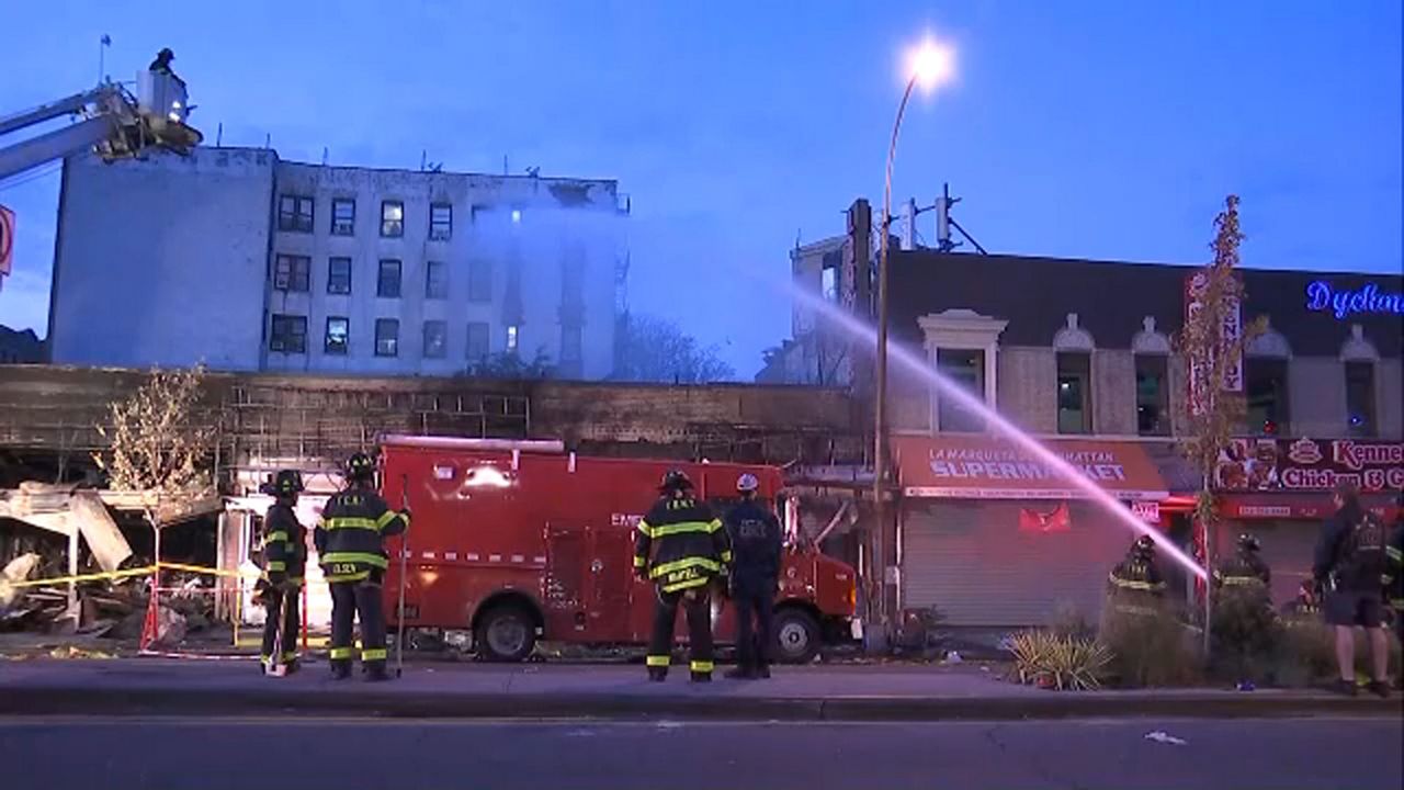 Destructive Inwood fire caused by sparks from saw blade