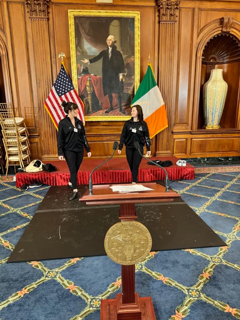 Wisconsin Irish dancer perfomed for Biden at