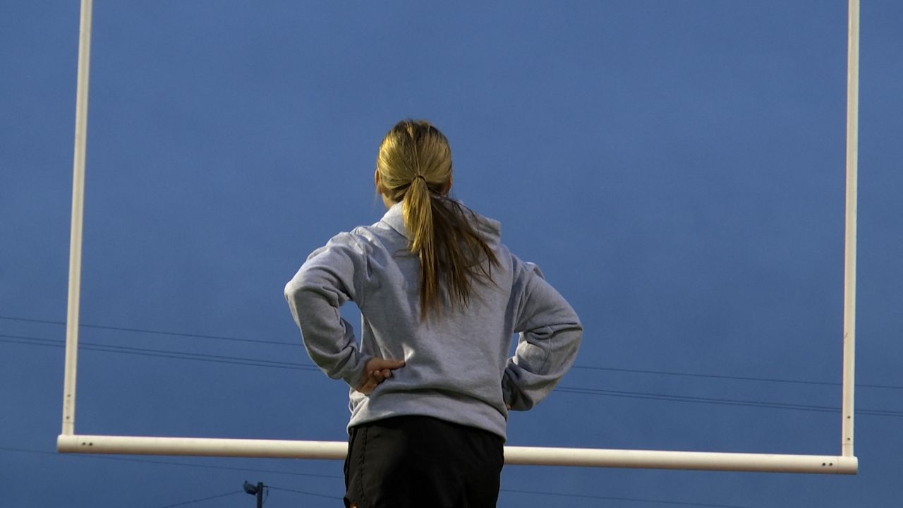 Ironton female kicker ready for the big stage