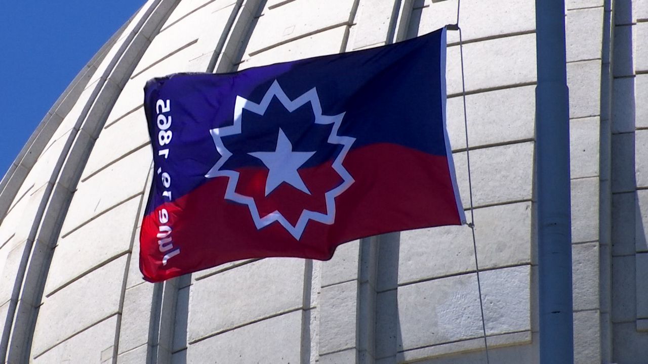 Juneteenth flag flies for the third straight year