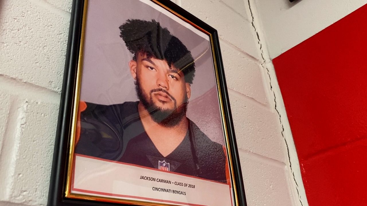 Bengals' Jackson Carman proud of Ohio ties