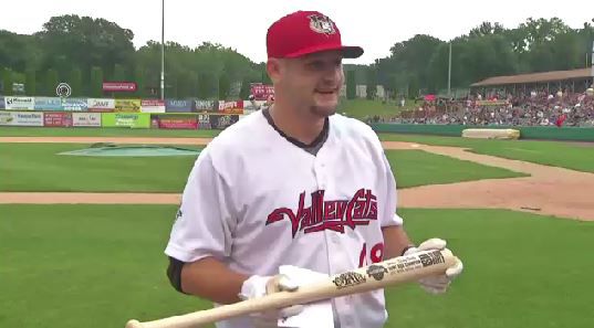 Jake Adams wins home run derby