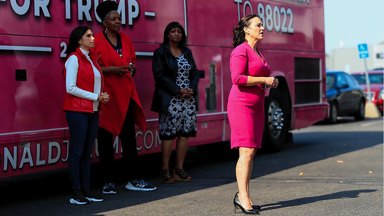 Senate candidate welcomes Trump back to Ohio with radio ad