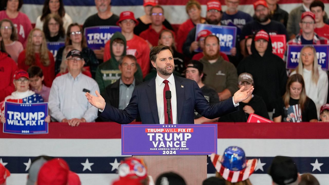 JD Vance rallies in La Crosse on eve of Election Day