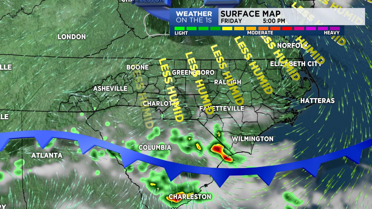 Hot and muggy weather for Sunday through late next week