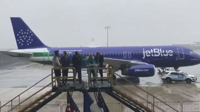 JetBlue Honors New York's 'Finest' in Flight