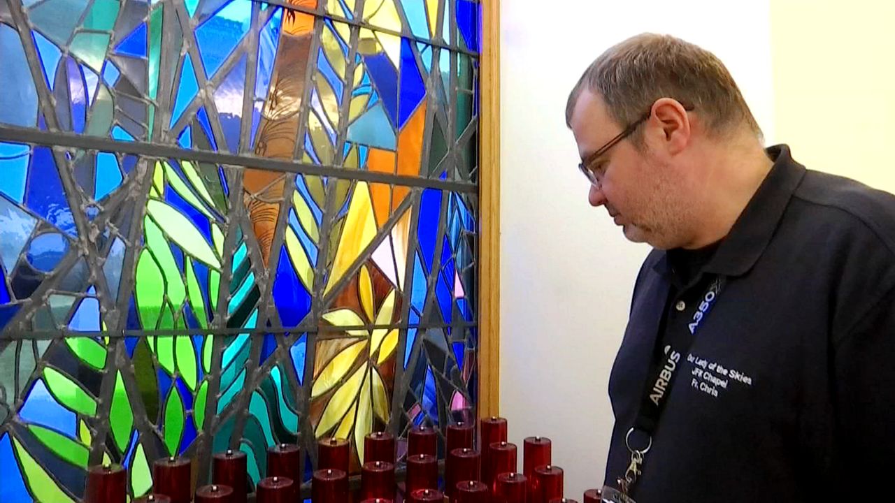 Catholic Priest Finds His Congregation at JFK Airport