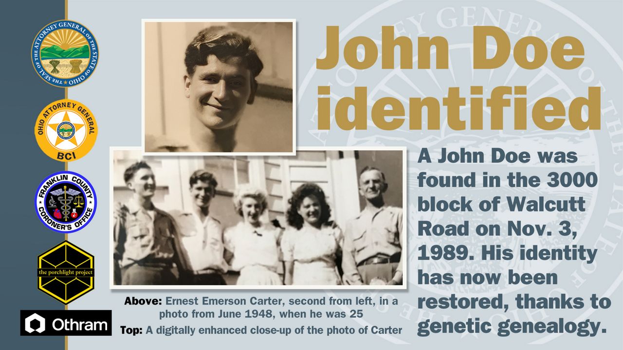 Remains found in 1989 identified as Ohio man