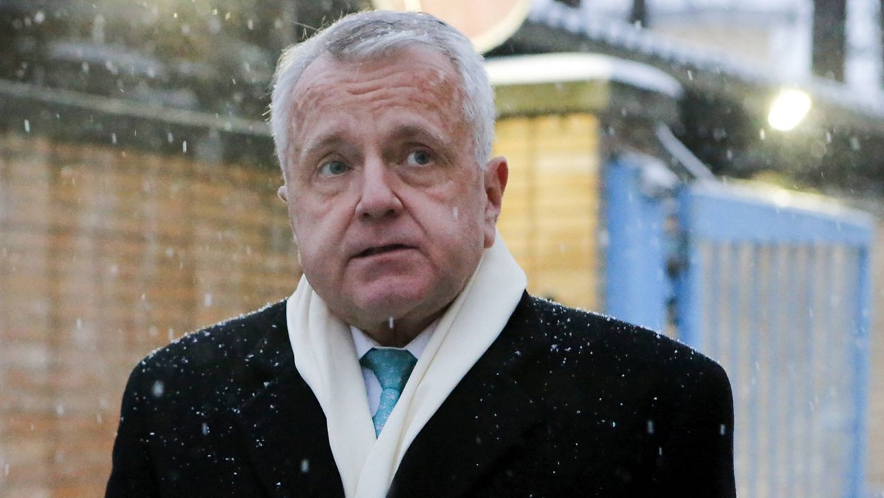 U.S. Ambassador John Sullivan leaves Russia