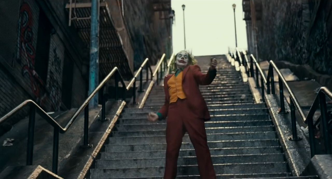 Fans recreate movie scene at Joker Stairs in Highbridge