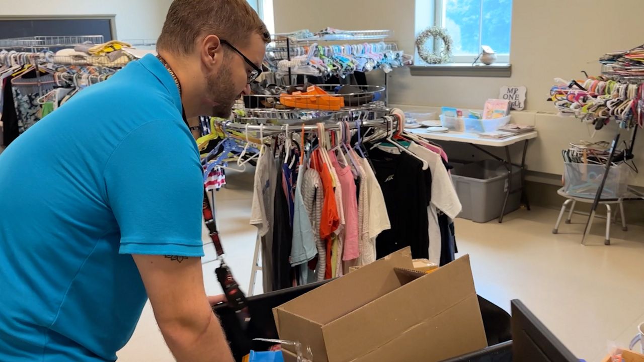 One year later, shelter attack victim gives back