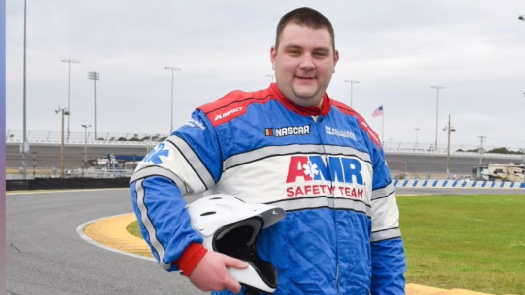 Syracuse-Based AMR Paramedic Works at NASCAR Races Across the Country