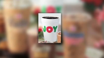 Dunkin' Donuts Unveils Holiday Season Coffee Cup