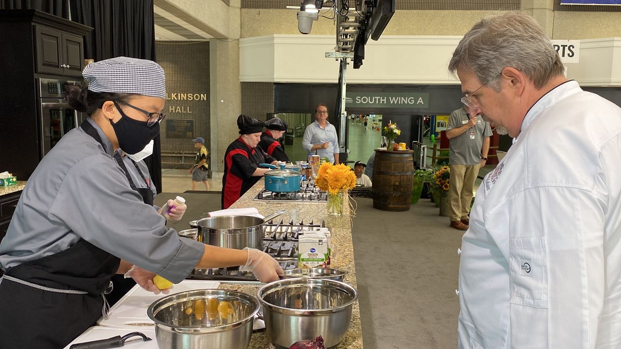 2022 Kentucky State Fair Junior Chef Competition Underway