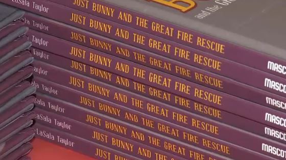Firefighter's kind act inspires children's book