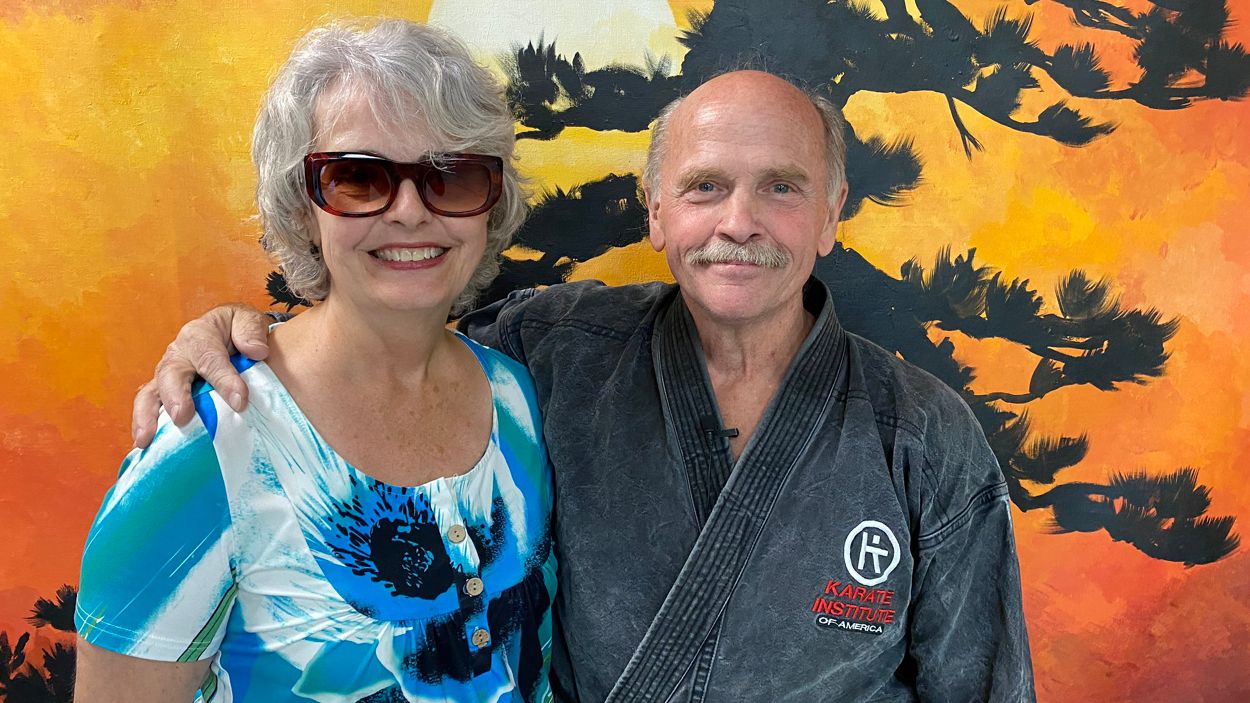 Wife saves karate master husband with CPR after heart attack