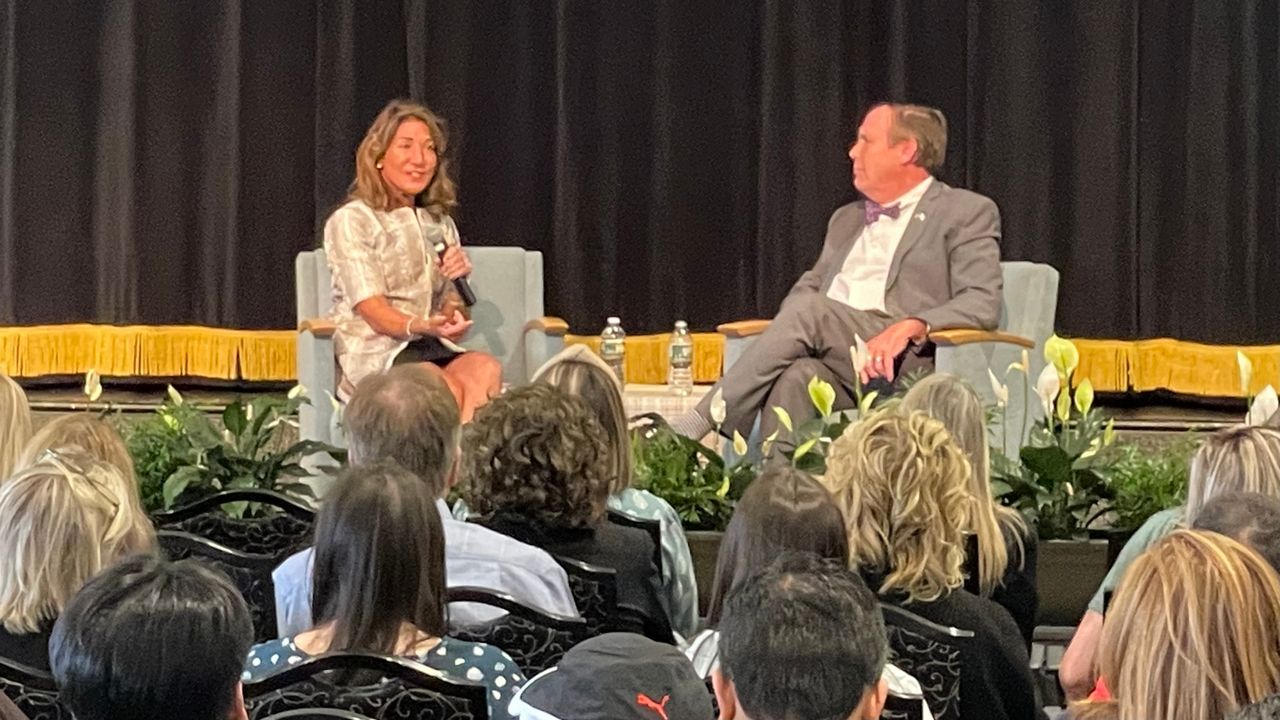 Former Lt. Gov, Karyn Polito speaks at Nichols College