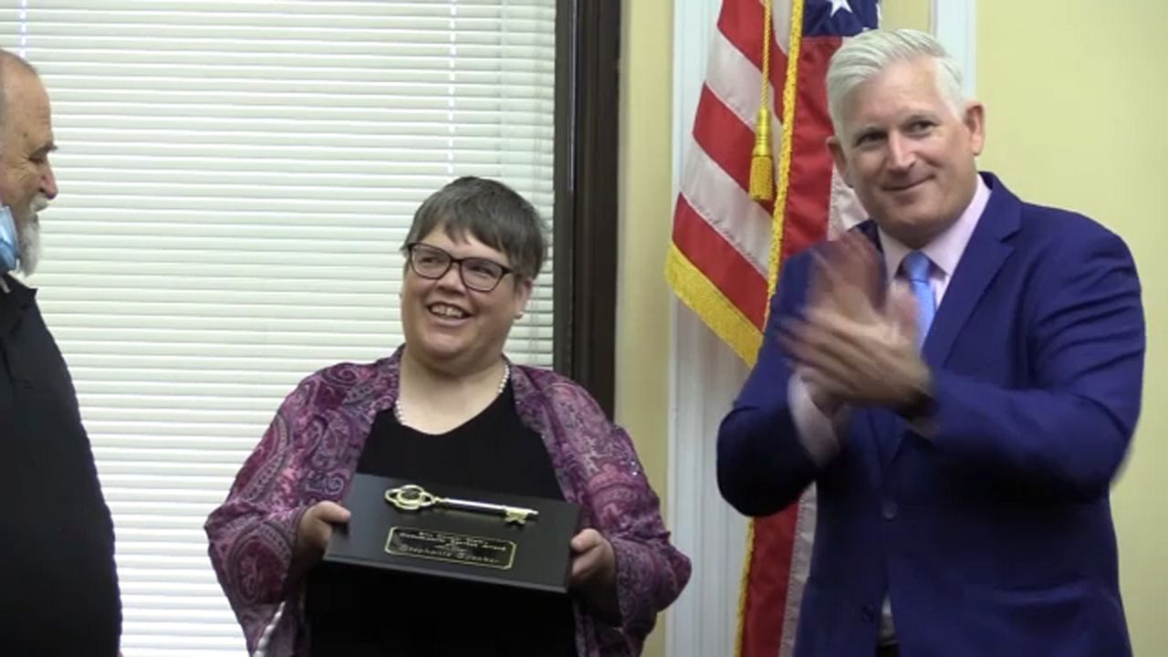 Erie County Clerk Kearns honors disability advocate