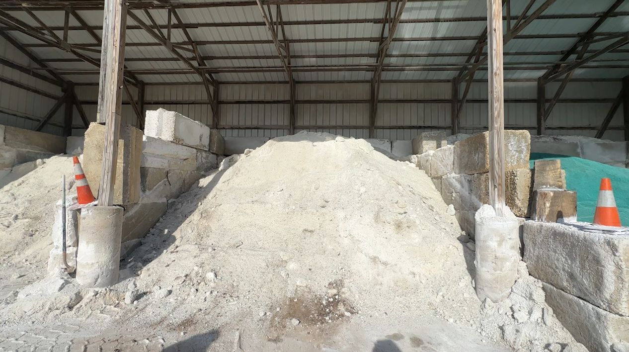 Winter weather drives surge in salt demand