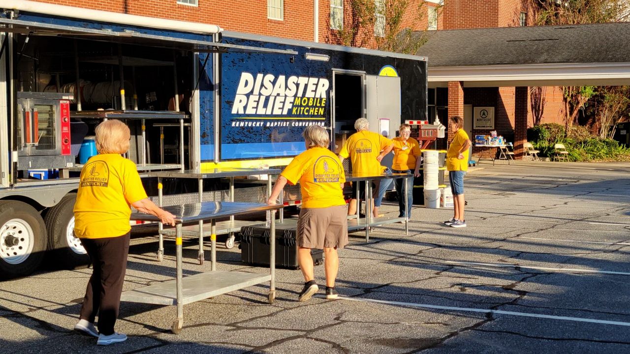 Kentucky Baptist Disaster Relief helping in Helene aftermath Kentucky Baptist Disaster Relief helping in Helene aftermath