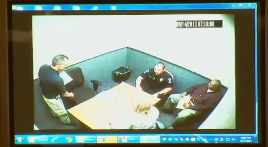 Jurors Watch First Part of Randall Kerrick's Interview with Detectives