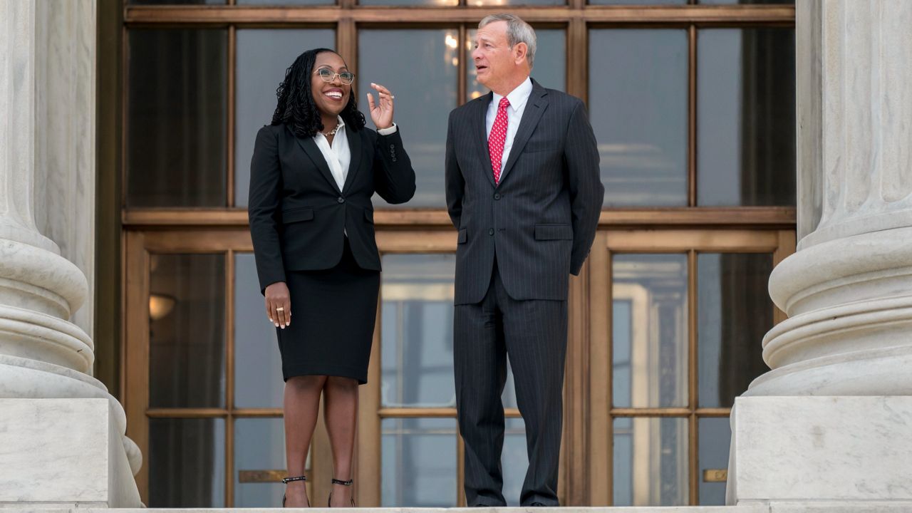 Justice Jackson makes Supreme Court debut in brief ceremony
